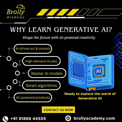 Learn Generative Ai Create Innovate And Grow Brolly Academy Posted