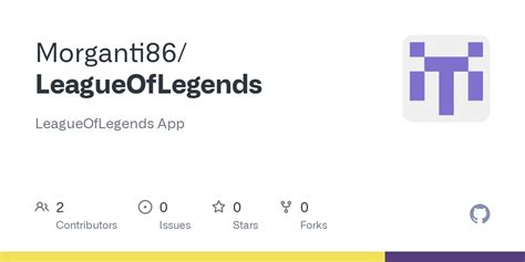 Github Morganti86leagueoflegends Leagueoflegends App