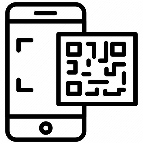 Qr Code Quick Response Barcode Scan Mobile Icon Download On Iconfinder