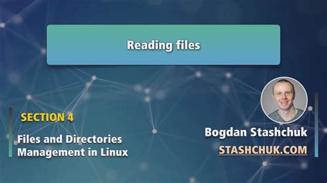 linux tutorial 30 reading files youtube
