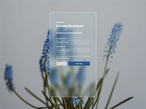 Design Glass Morphism Login Screen Behance