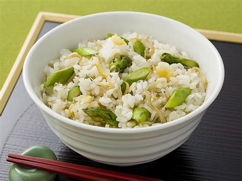 アスパラ混ぜごはん｜レシピ｜エスビー食品株式会社
