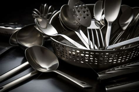 不锈钢厨房厨具高清图片下载 正版图片402454488 摄图网
