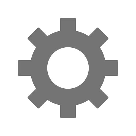 Vector Cog Wheel Icon 587108 Vector Art At Vecteezy