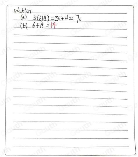 Solved 1list The I 2 A Write The First Five Multiples Of 6 And 8