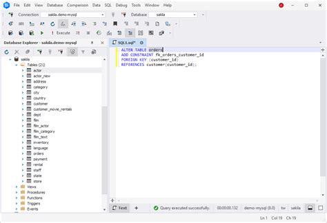 mysql foreign keys create display and remove with ease