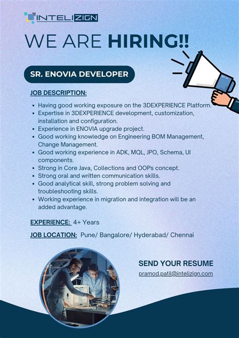Enovia Punejobs 3dexperience Developer Customization Plm