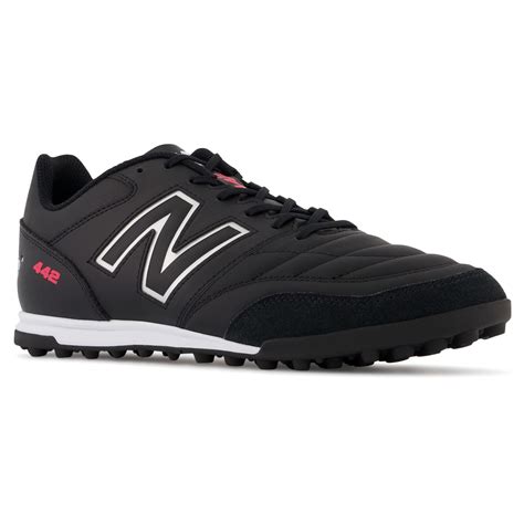 New Balance 442 V2 Team Wide Turf Soccer Shoes Blackwhite