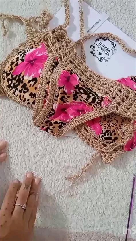 Crochet Bohemia Bikinis Cr Summer Crochet Crochet Bag Pattern