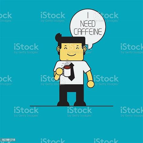 사업가 카페인 라고 합니다 기업 재무와 산업에 대한 스톡 벡터 아트 및 기타 이미지 기업 재무와 산업 남자 남자 사업가 Istock