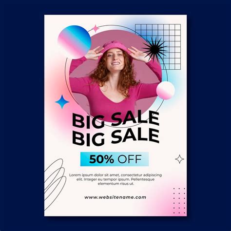 Free Vector Gradient Template Design