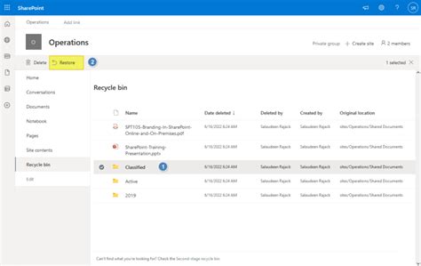 Sharepoint Recycle Bin A Comprehensive Guide Sharepoint Diary