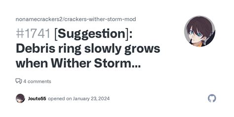 Suggestion Debris Ring Slowly Grows When Wither Storm Reaches Phase