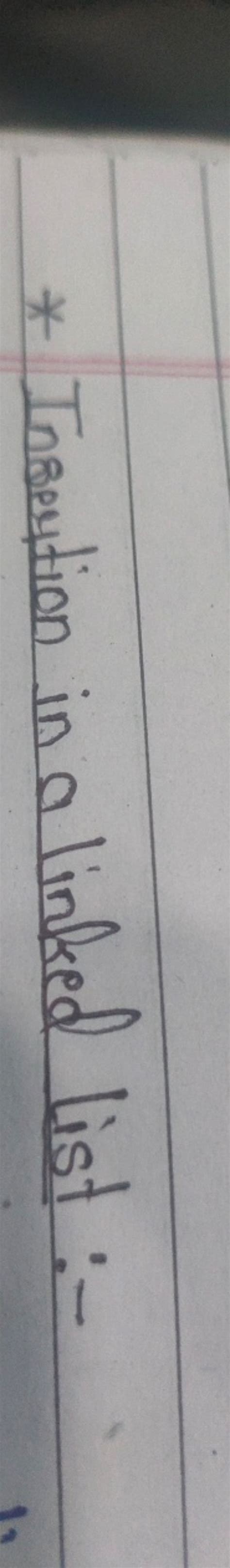 Insertion In A Linked List Filo Insertion In A Linked List Filo