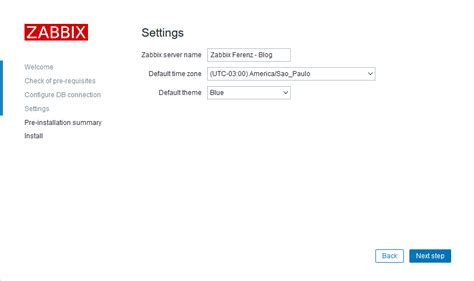 Instalando O Zabbix No Linux Ferenz Networks Blog