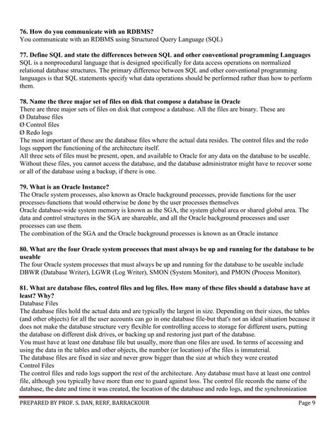 dbms and rdbms fundamental concepts pdf