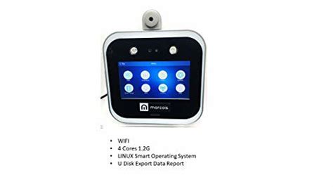 Getuscart Face Recognition Temperature Measurement Scanner Face Recognition Measurement System