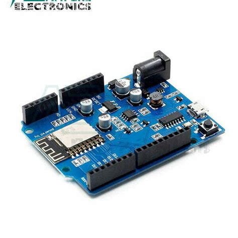 Nodemcu Baseboard Breakout Board Flux Electronix