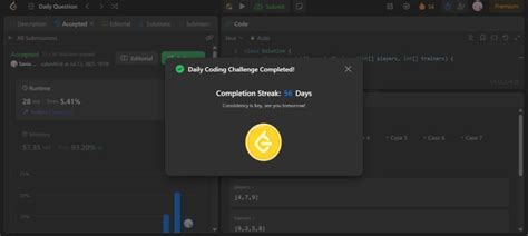 100daysofcode Leetcode Recursion Tournamentsimulation