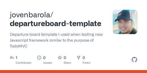 Github Jovenbaroladepartureboard Template Departure Board Template I Used When Testing New