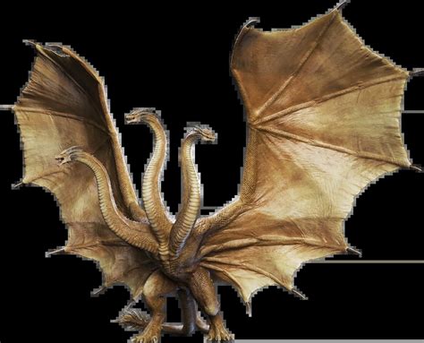 King Ghidorah Monsterversegallery Villains Wiki Fandom