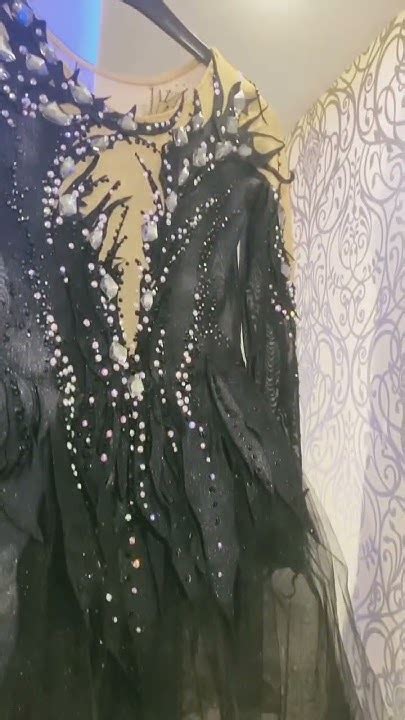 Магия черного Платье для фигурного катания Шьем индивидуальные костюмы мечты Youtube