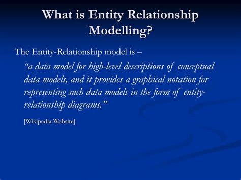 PPT Entity Relationship Modelling PowerPoint Presentation Free Download ID 4071928
