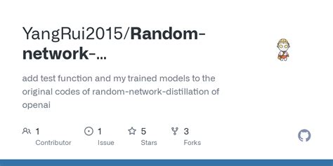 Github Yangrui2015random Network Distillationcomplete Add Test Function And My Trained