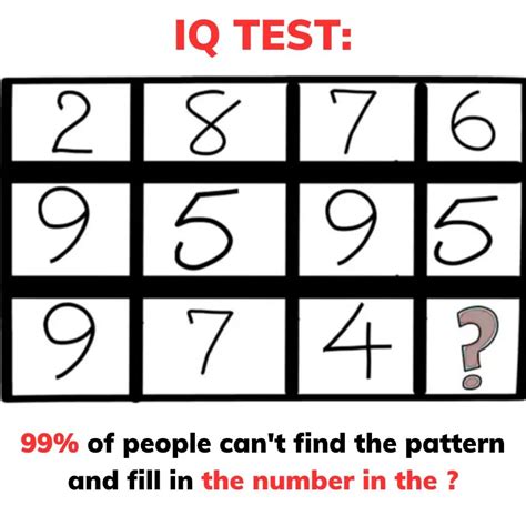 Iq Test Breakdown Can You Spot The Hidden Pattern