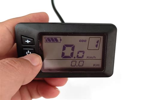 Mini Size Ebike Electric Scooter Lcd Display Ouhepower