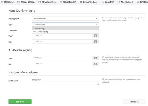 Kind Krankmeldung Dokumentieren Issue 606 Focus Shift