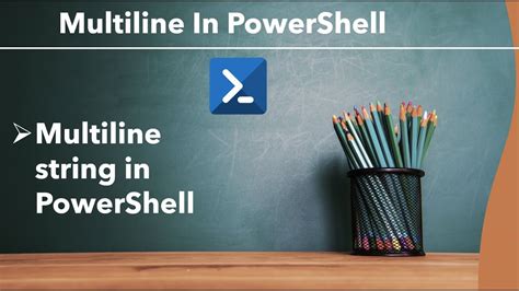Powershell Multiline String Multiline String In Powershell Youtube
