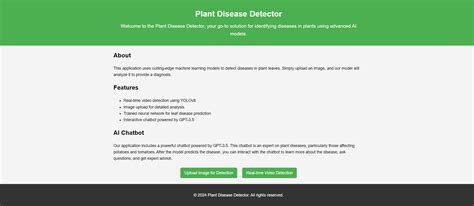 Plantdiseasedetector Devpost