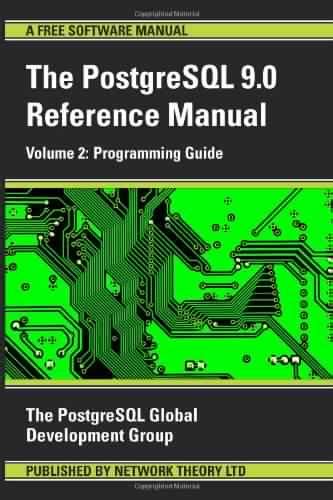 Postgresql Reference Manual Volume 2 Programming Guide Download