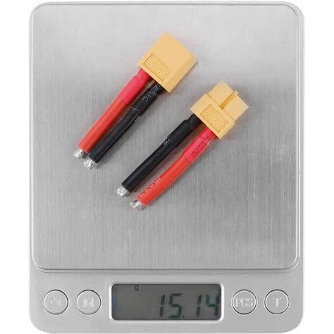 Set De 6 Conector Xt60 De Sex Feminin Si Masculin Plug 12awg Sarma Cu