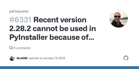 Recent Version 2282 Cannot Be Used In Pyinstaller Because Of Missing