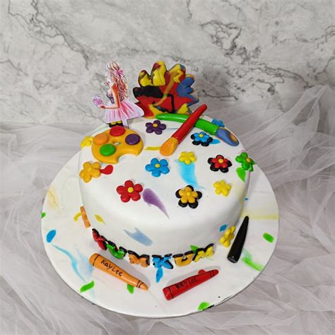 Artist Birthday Cake Ideas 16 Artist Cakes Ideas Artist Cake