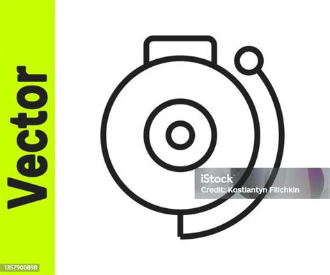 흰색 배경에 격리 된 검은 줄 울리는 알람 벨 아이콘 화재 경보 시스템 서비스 벨 핸드벨 기호 알림 기호 벡터 검은색에 대한 스톡 벡터 아트 및 기타 이미지 Istock