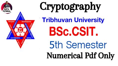 cryptography numerical pdf only