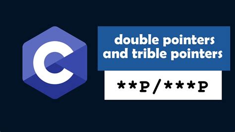 Double Pointers And Triple Pointer P P Youtube