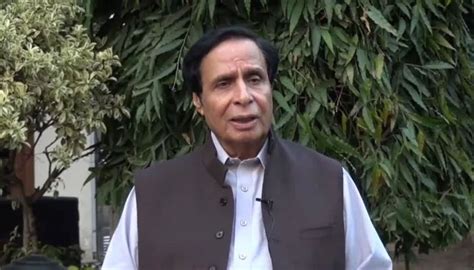 Parvez Elahi Fears Historical Crisis Sans Fair Elections