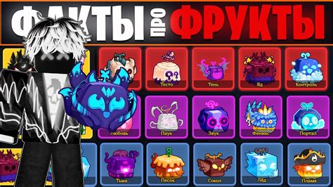 🍇ФАКТЫ ПРО КАЖДЫЙ ФРУКТ в БЛОКС ФРУТ Blox Fruit Roblox Youtube