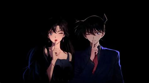 4k工藤新一毛利兰壁纸｜情侣背景图片 柯南「哲风壁纸」