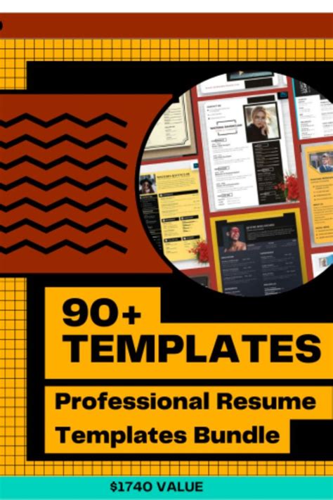 Mega Resume Templates Bundle Resume Templates Resume Template
