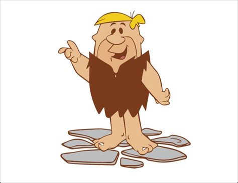 Illustration Of Barney Rubble Etsy