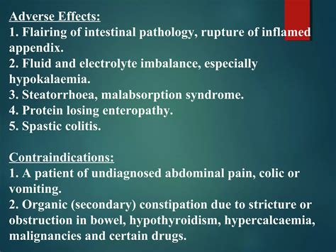 Laxatives Ppt