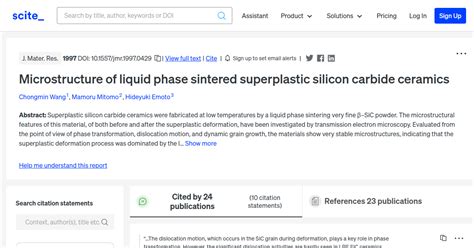 Microstructure Of Liquid Phase Sintered Superplastic Silicon Carbide Ceramics