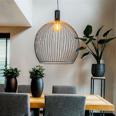 Round Architectural Pendant Light