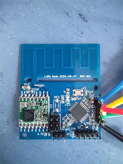 Lora Node With Pcb Antenna For Waziup An Lowcostloragw Easyeda