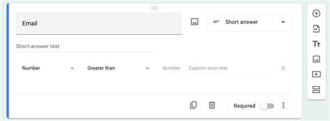 How To Do Google Form Email Validation